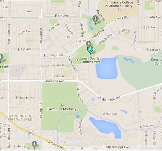 Lowry Sports Complex Maps