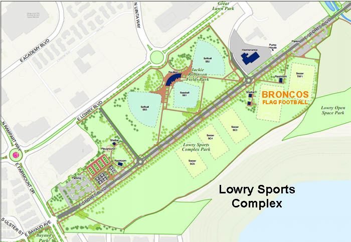Lowry Sports Complex Maps